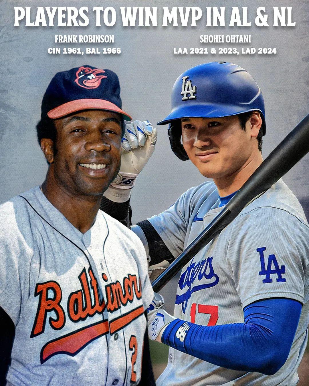 不用两人抢一个奖杯了！大谷贾奇双双全票当选MVP