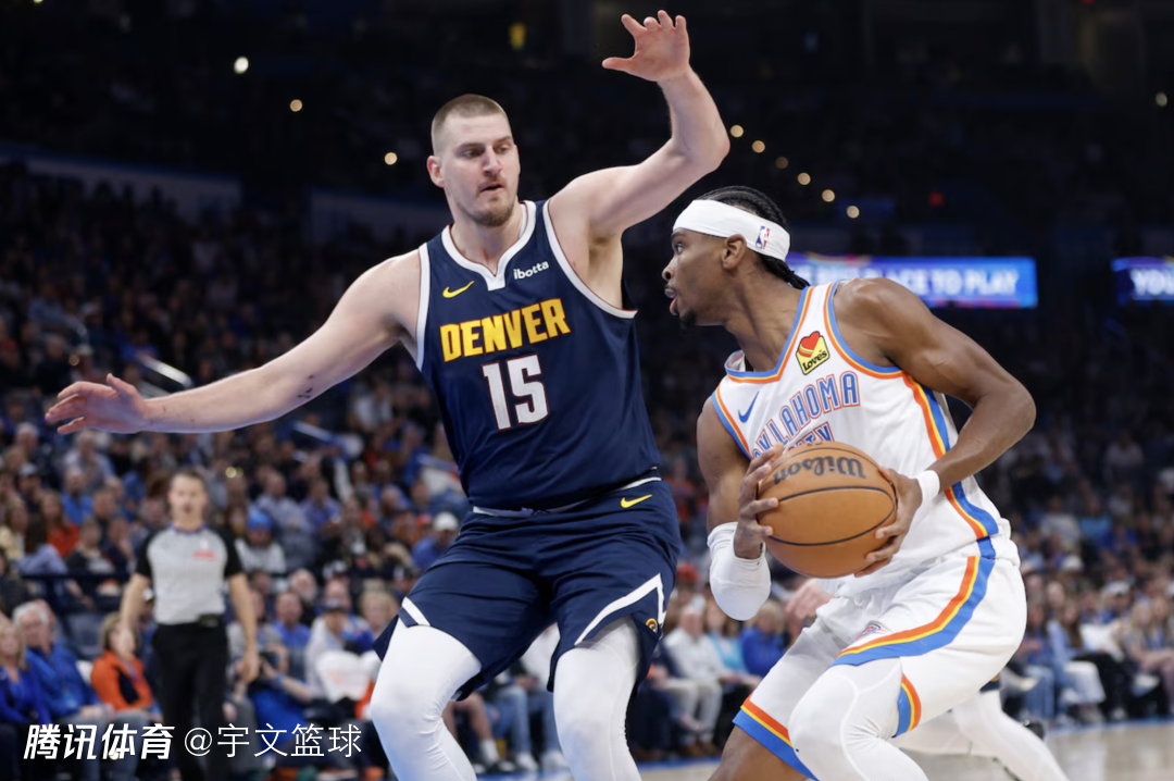 官方MVP榜：约基奇力压亚历山大再度登顶 米切尔首进前五库里第六