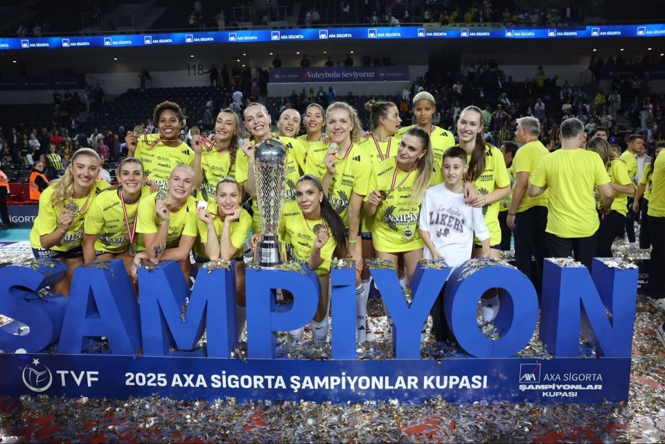 土耳其女排超级杯费内3-2逆袭瓦基弗夺第6冠 瓦尔加斯蝉联MVP